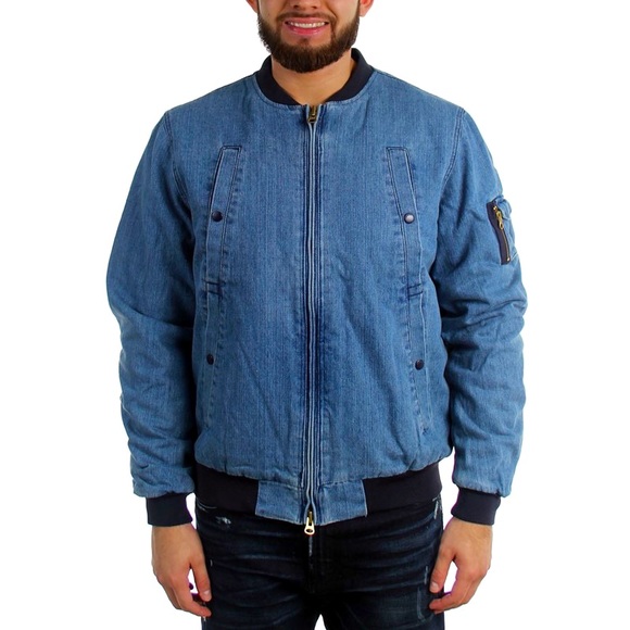 10.Deep | Jackets & Coats | Deep Mens Wrangler Aviator Denim Jacket Xl ...